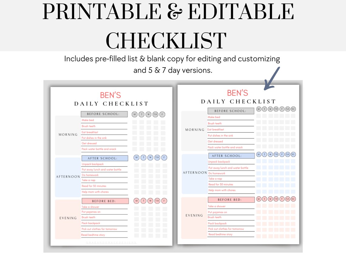 Printable Editable 2023-2024 School Planner School Calendar - Etsy