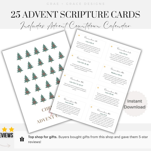 Christian Advent Calendar - Etsy Australia