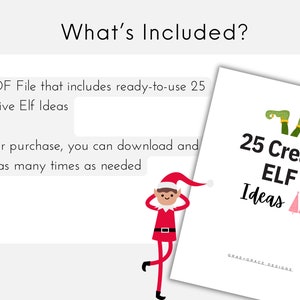 25 Elf on the Shelf Inspiration Christmas Elf Adventures Instant ...