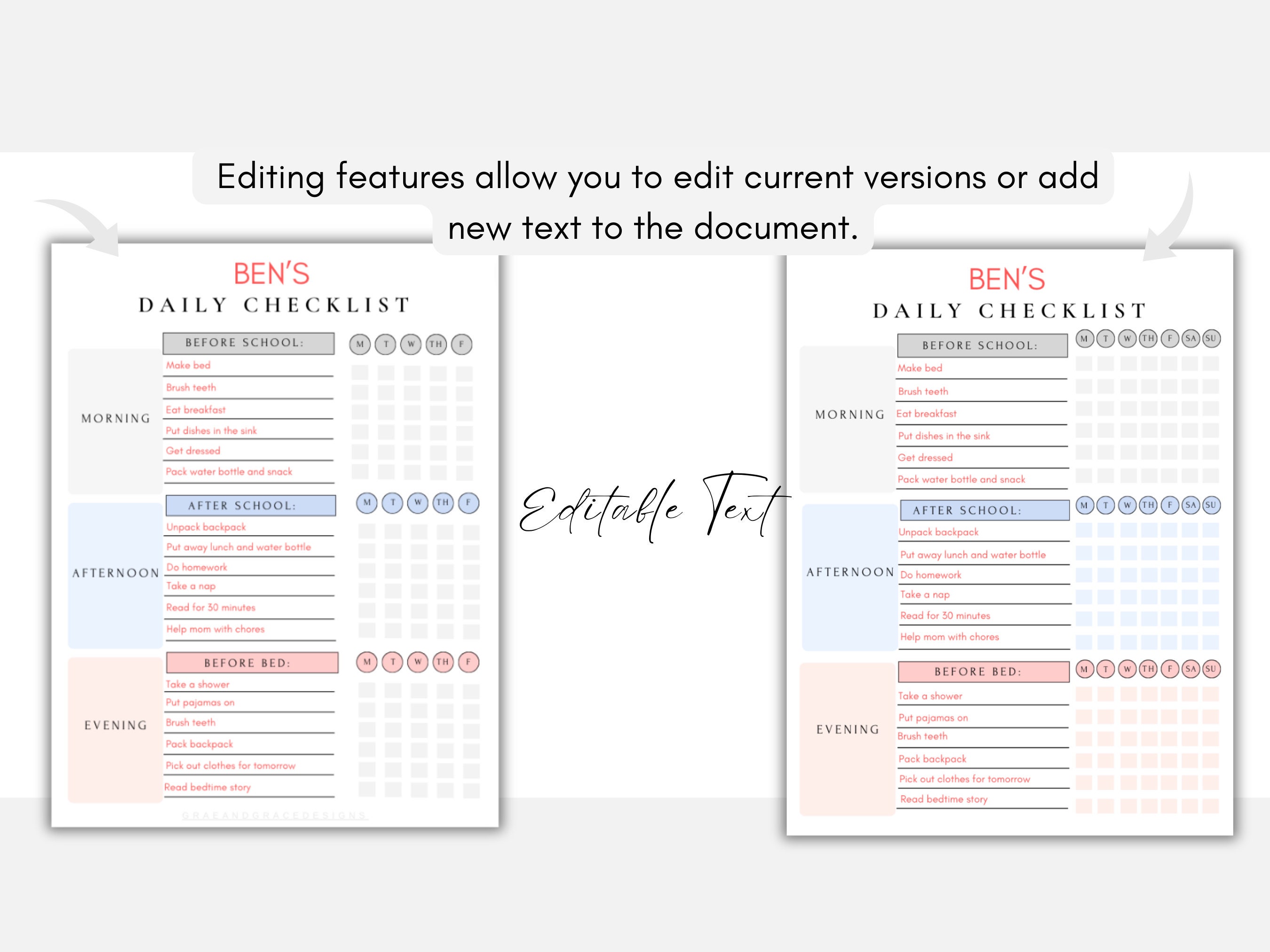 Printable Editable 2023-2024 School Planner School Calendar School ...