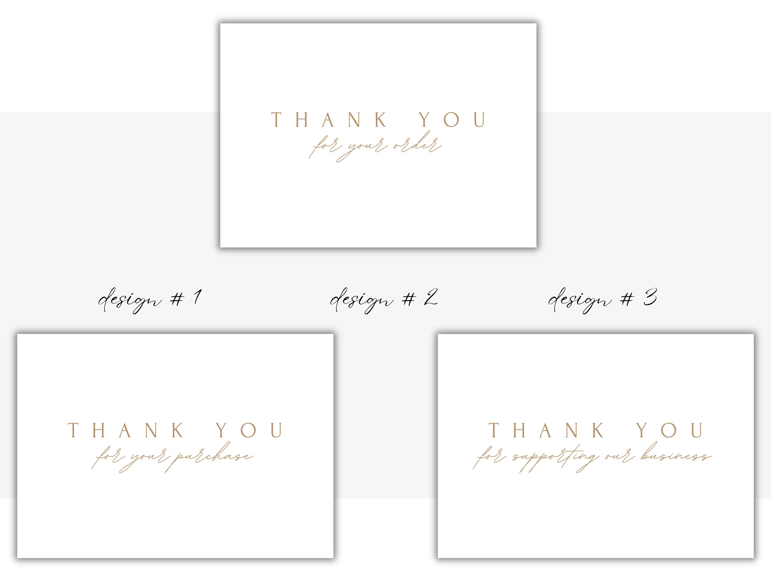 Printable Thank You Card Printable Card Digital Download Instant ...