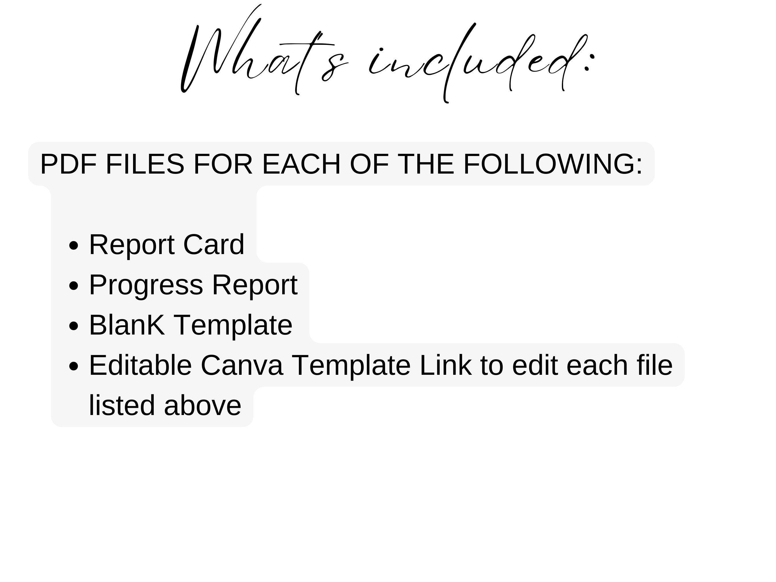 Report Card and Progress Report Template Transcript Template Fillable ...