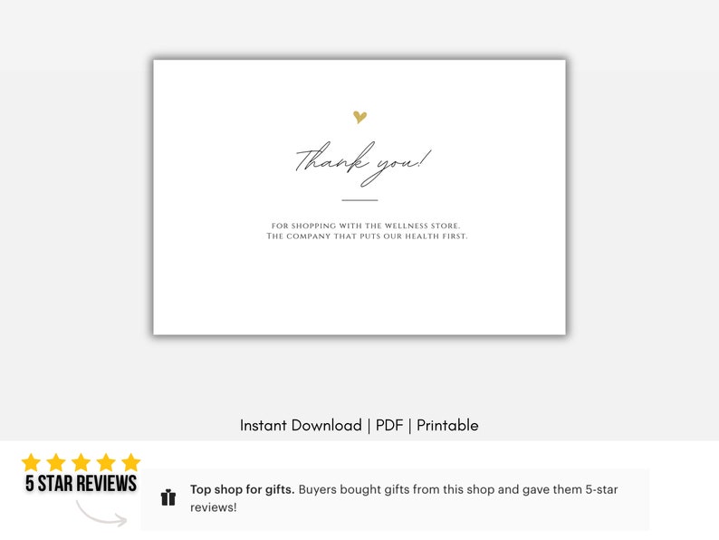 Printable Customer Thank You Notes | Melaleuca Packaging Inserts ...