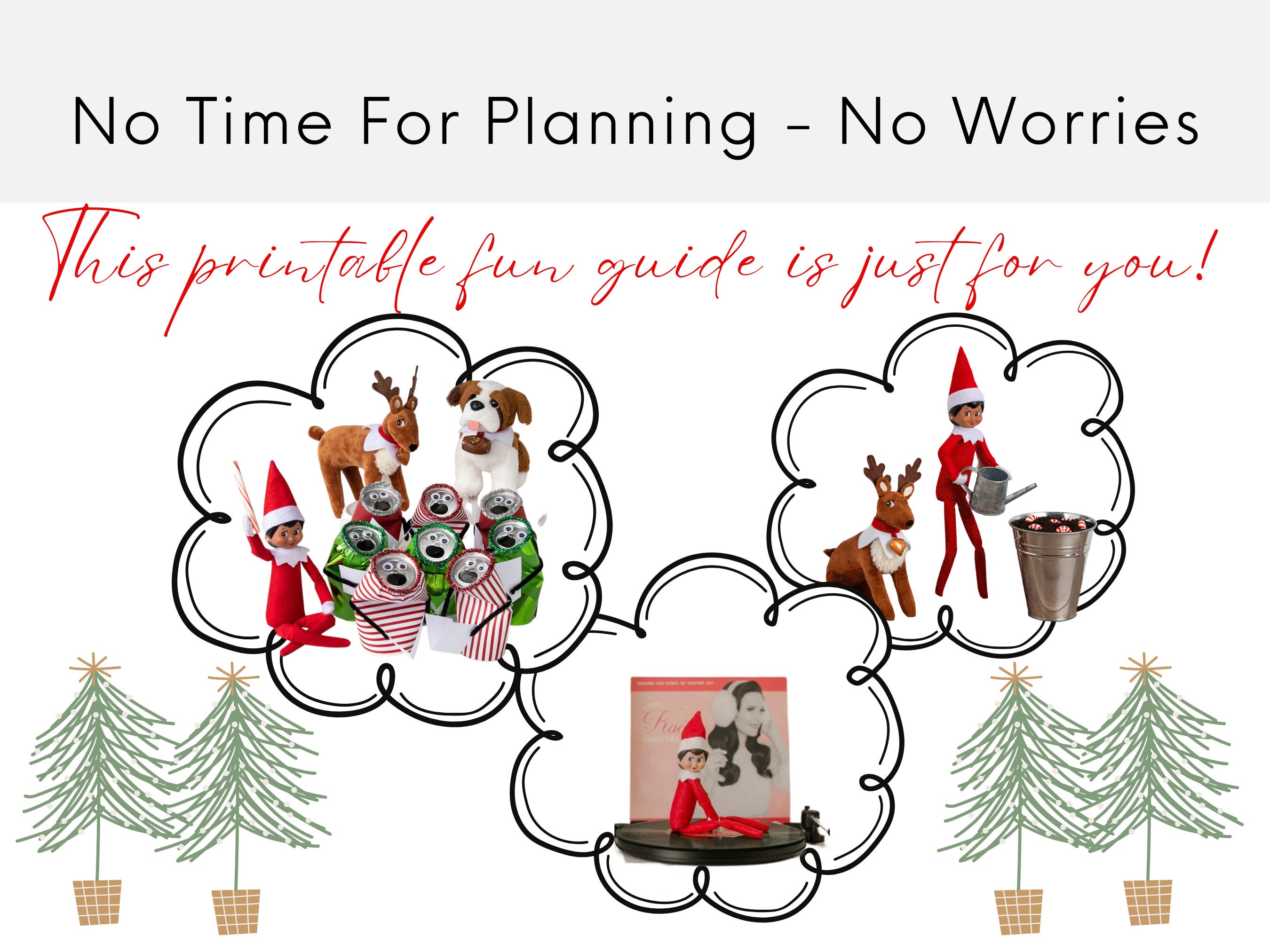 25 Elf on the Shelf Inspiration Christmas Elf Adventures Instant ...