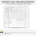 Customizable Report Card and Progress Report Template Transcript ...