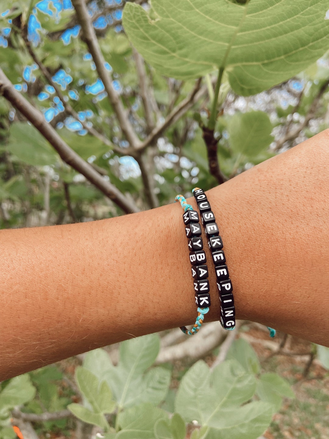 Outerbanks Bracelets / JJ / Maybank / OBX Jewelry / Waterproof - Etsy