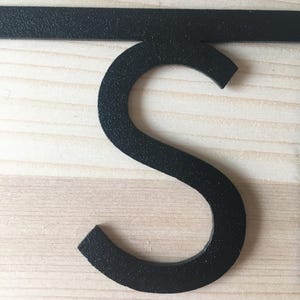 Personalized VERTICAL METAL SIGN - Modern House Address Sign, Outdoor ...