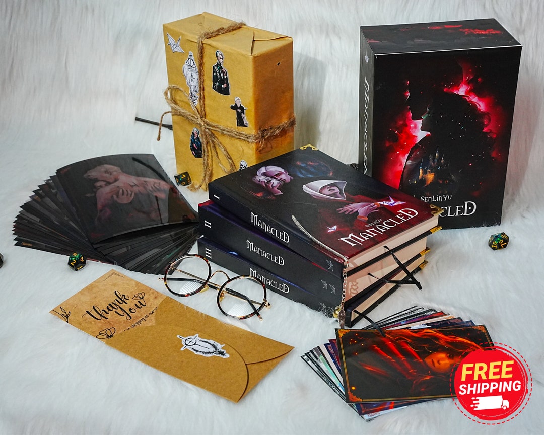 Manacled Book: 3-volume Deluxe Edition With Art Illustrations Exclusive ...
