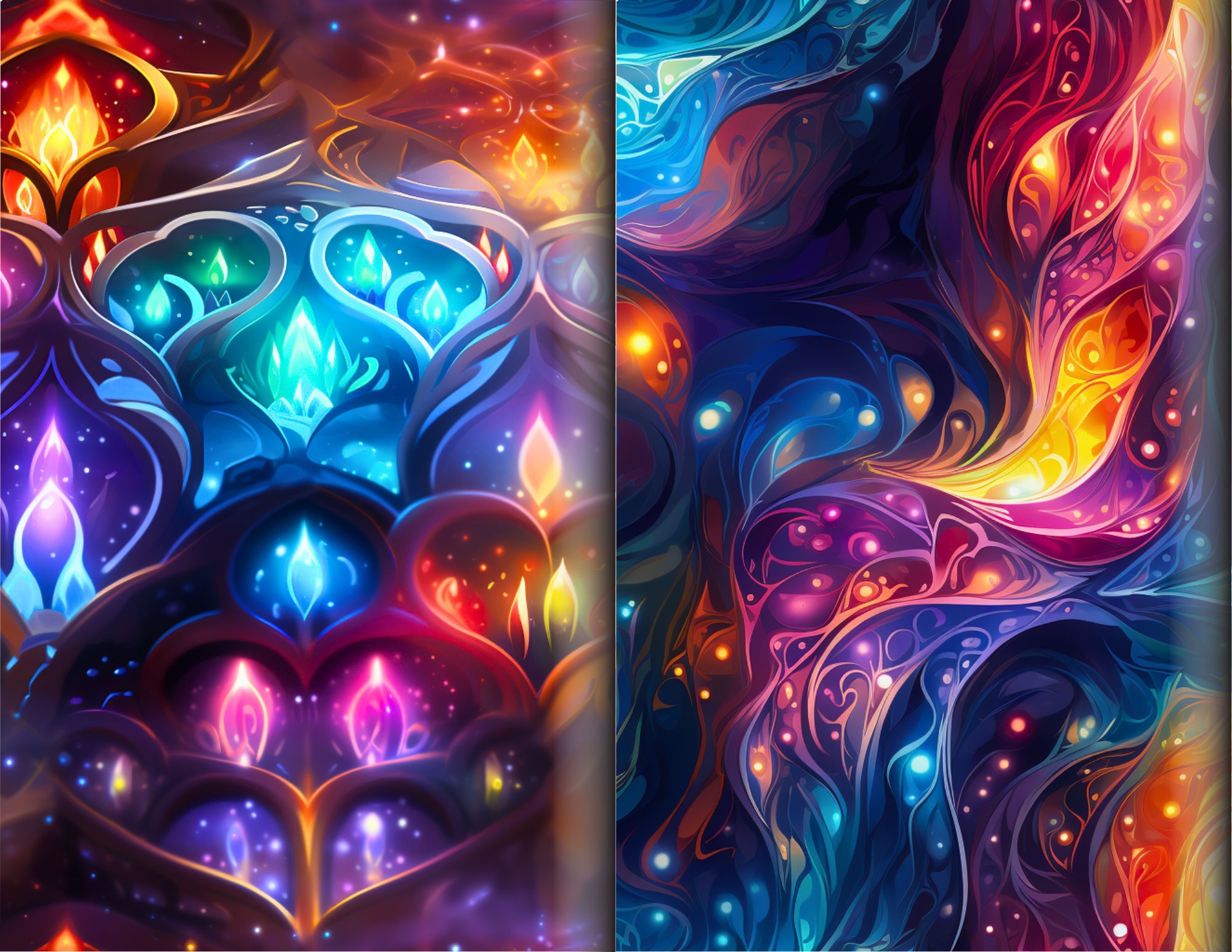 Seamless Light Codes Arcturian Metaphysical Art Light Codes Tapestry ...