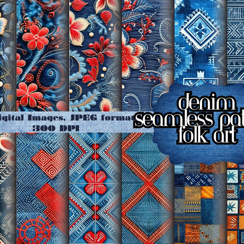 Folklore Denim - Etsy