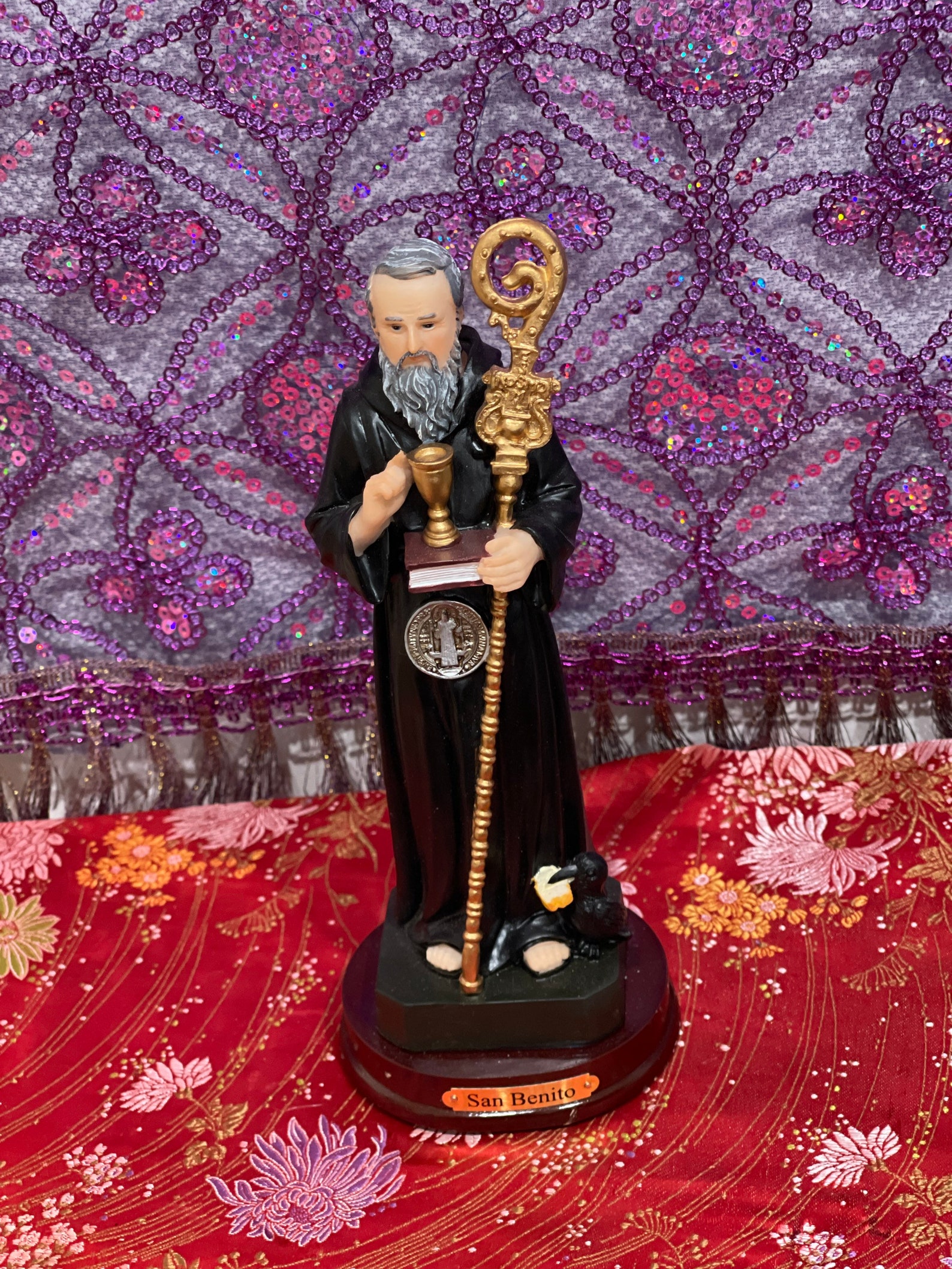 Estatua San Benito-statue San Benito | Etsy