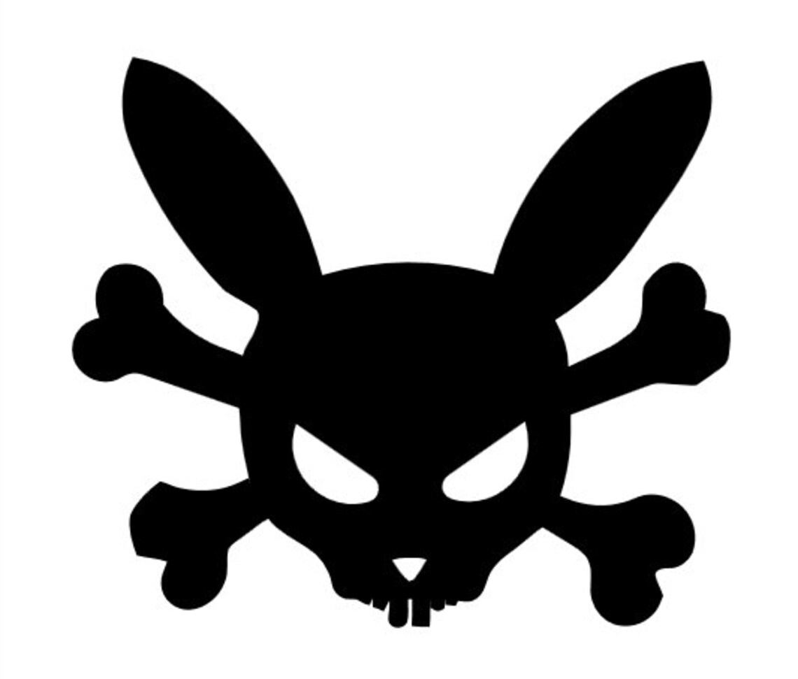 Evil Bunny Svg Clipart for Cricut, Svg Clipart, Svg Designs - Etsy