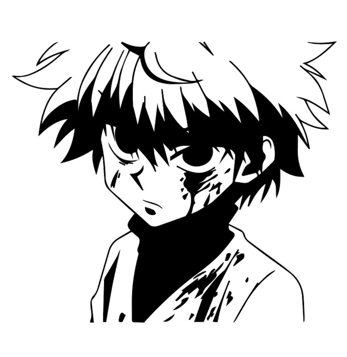 Anime Vector Vector Anime Vector File Vectors Vector - Etsy