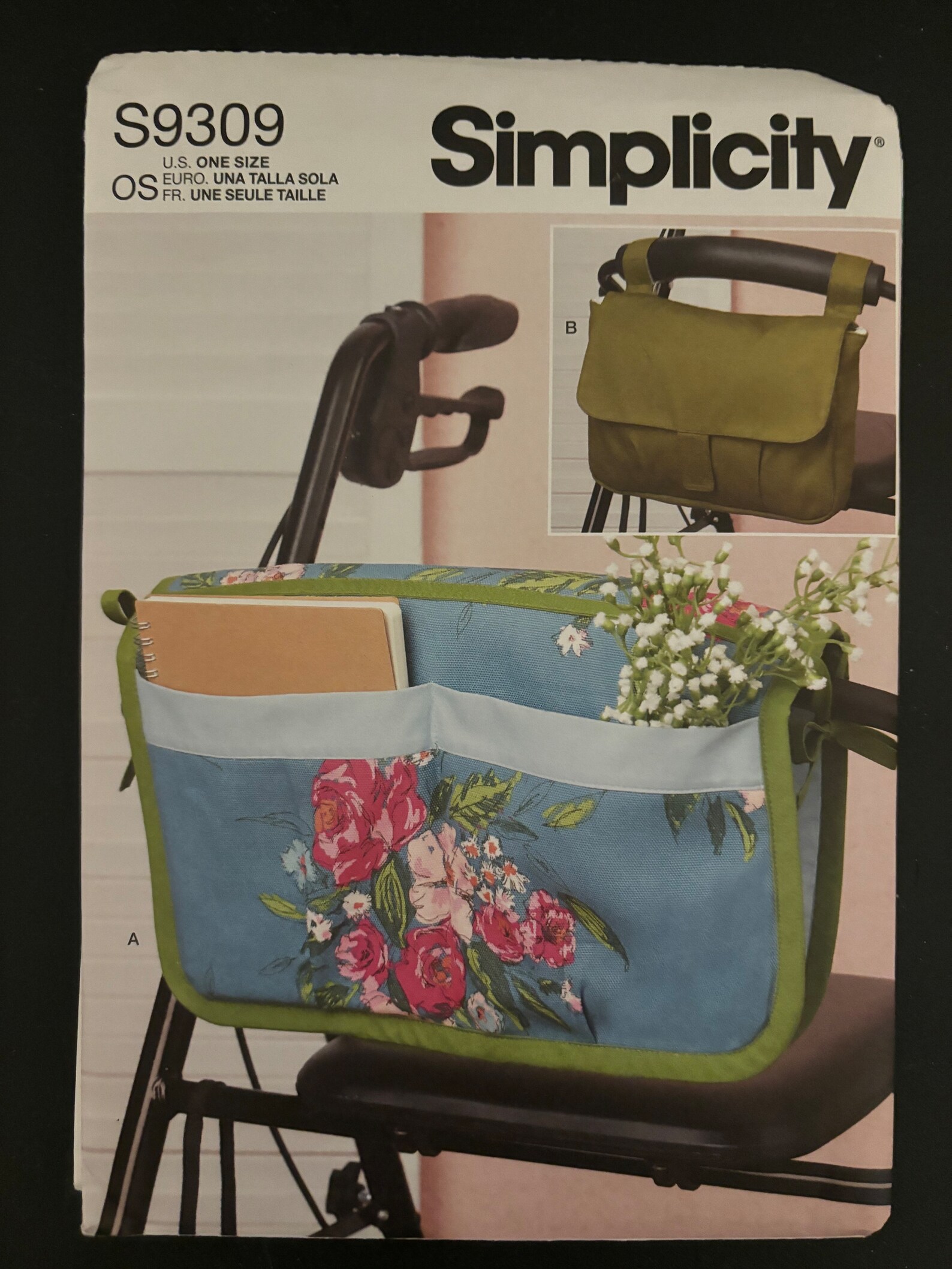 Simplicity S9309 Walker Caddy and Bag One Size - Etsy