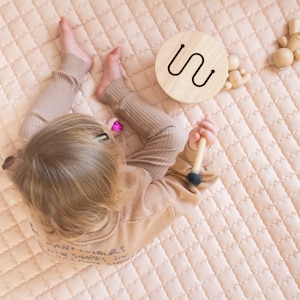 Love by Lily - Large Play Mat for Baby and Kids - 200x150cm - Rosy Sky ...