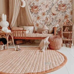 Love by Lily - Large Play Mat for Baby and Kids - 200x150cm - Rosy Sky ...