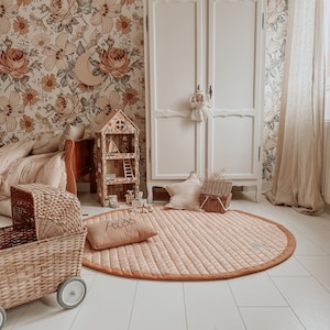 Love by Lily - Large Play Mat for Baby and Kids - 200x150cm - Rosy Sky ...