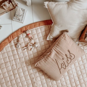 Love by Lily - Large Play Mat for Baby and Kids - 200x150cm - Rosy Sky ...