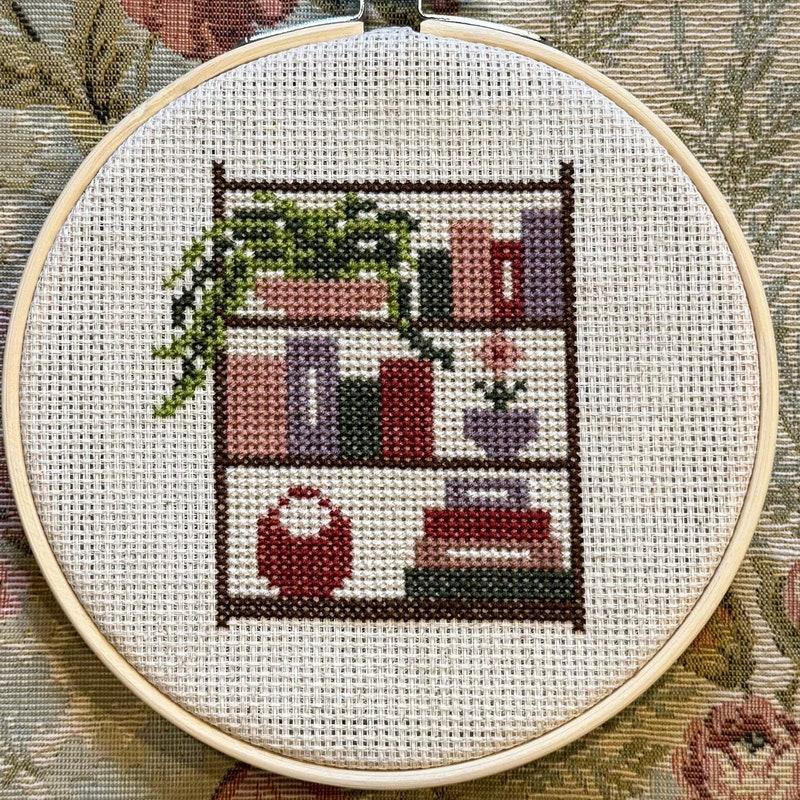 Shelf Cross Stitch - Etsy