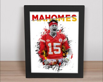 Patrick Mahomes Signed Autograph Premium Quality Glossy 8x10 Print ...