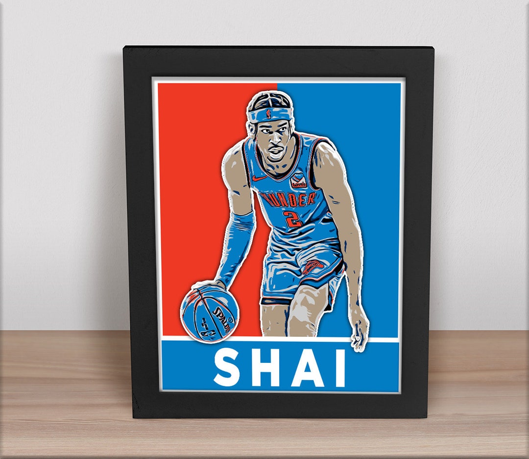 Instant Download Hope Style Poster Oklahoma City Thunder Star Shai ...