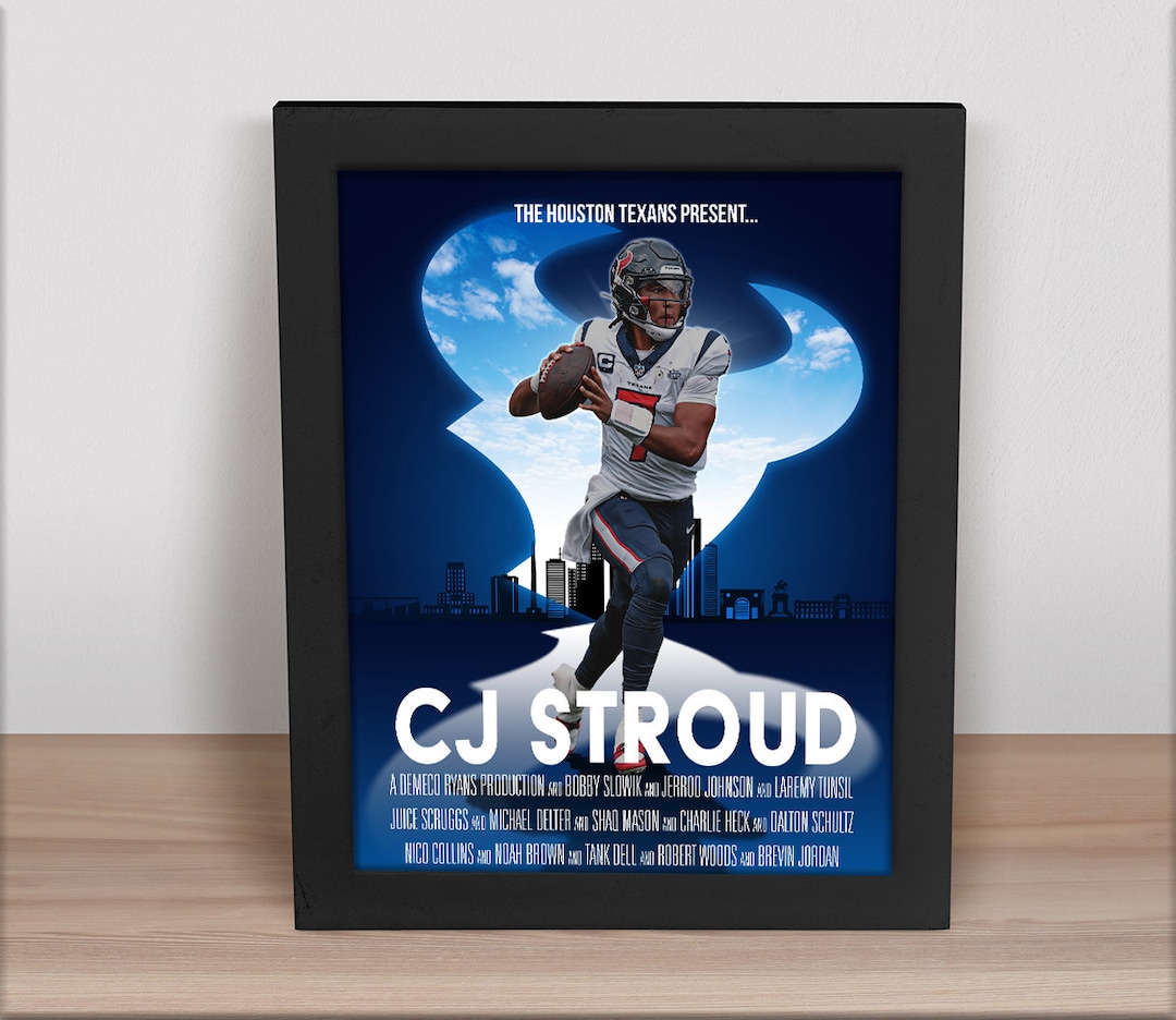 Instant Download Digital Art 16x20 Movie Poster Houston Texans Rookie ...
