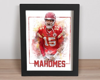 Patrick Mahomes Signed Autograph Premium Quality Glossy 8x10 Print ...