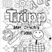 Back to School Coloring Page | Student Folder Binder Cover | EDIT ...