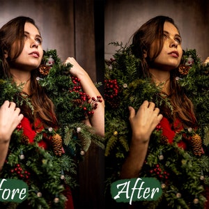 12 Warm & Cozy Christmas Presets Winter and Holiday Filters Xmas Filter ...