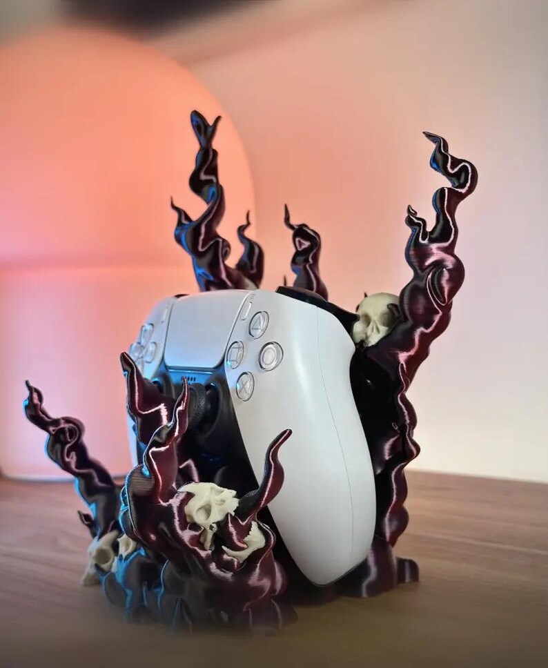 3D Printed Spooky Controller Stand Stylish & Functional Gaming Accessory - Etsy