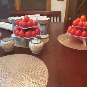 3D Printed Easter Egg Stand – Spring Centerpiece, Egg Display Tree ...