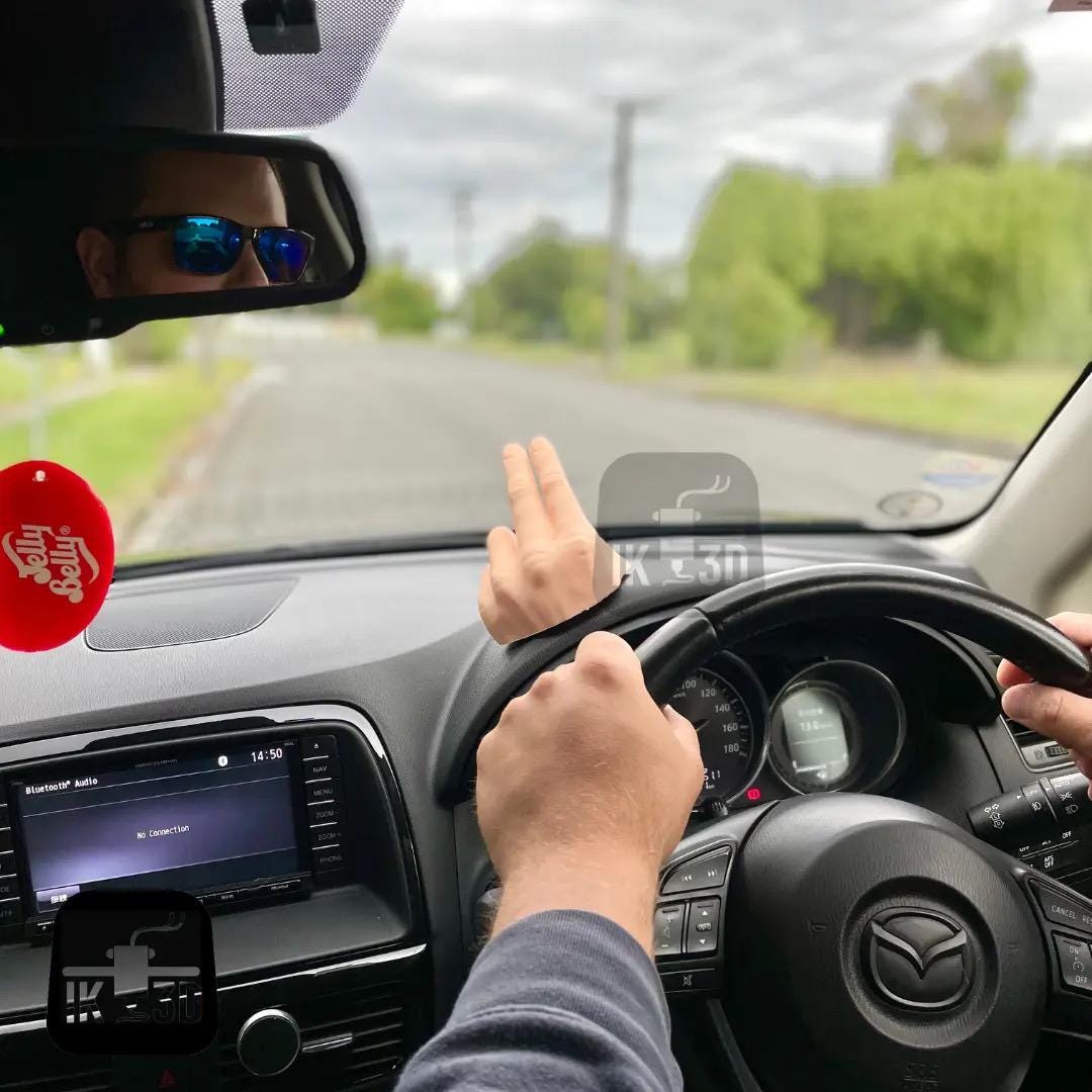 Jeep Wave Waving Hand Dashboard Accessory - Lazy Waver for Jeep Lovers ...