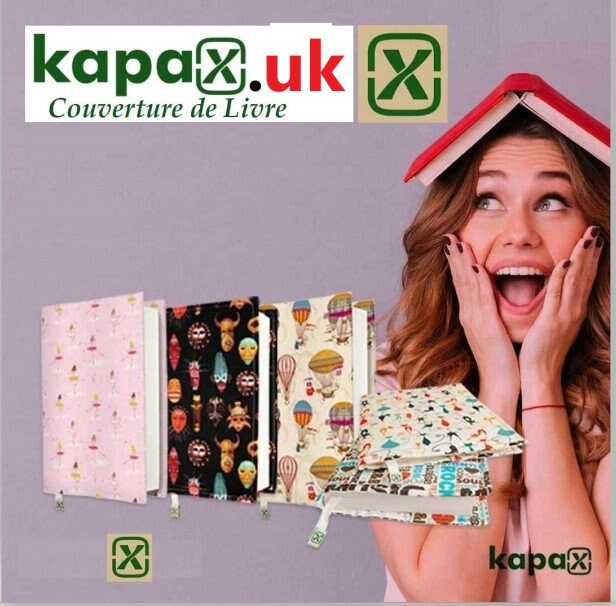 Kapax,book Sleeve Cover - Hard Books Cover for Paperback, Washable ...