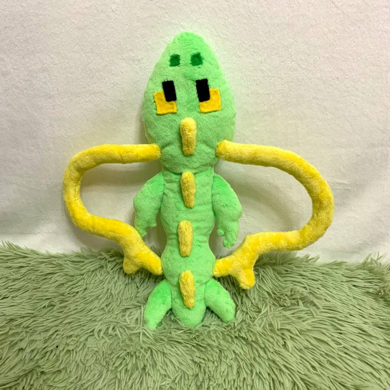 Stardew Valley Serpent Plush | 100% Handmade | Forest Decor | Snake ...