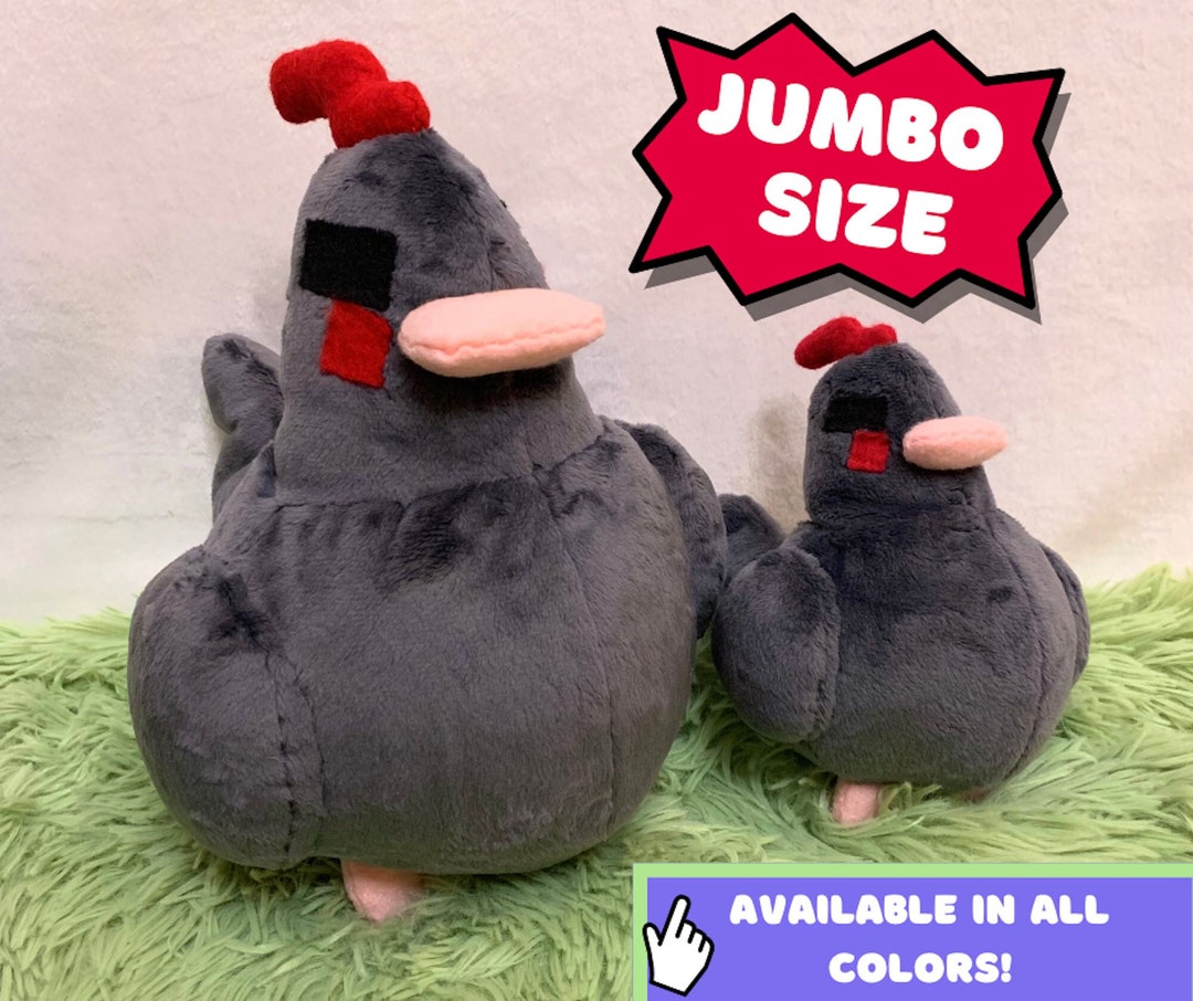 Stardew Valley Jumbo Chicken Plush 6 Colors white, Brown, Rust, Gold ...