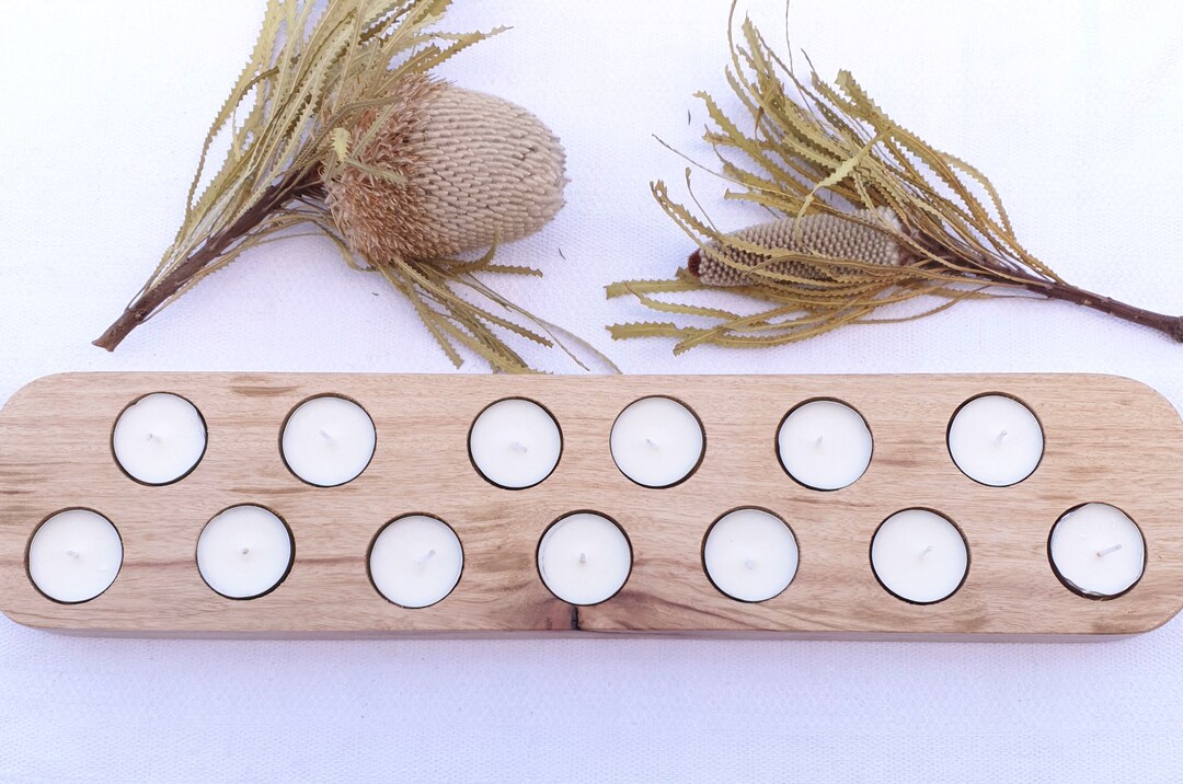 Amazing 13 Tea Light Stand, Camphor Tealight Holder Ideal for Accent ...