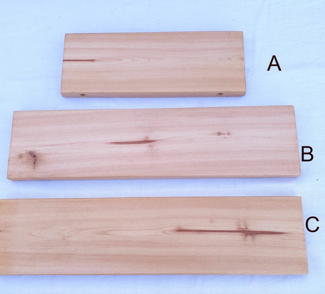 Solid Maple Floating Shelf, Wall Decor Can Se Used as a Nursery Shelf ...