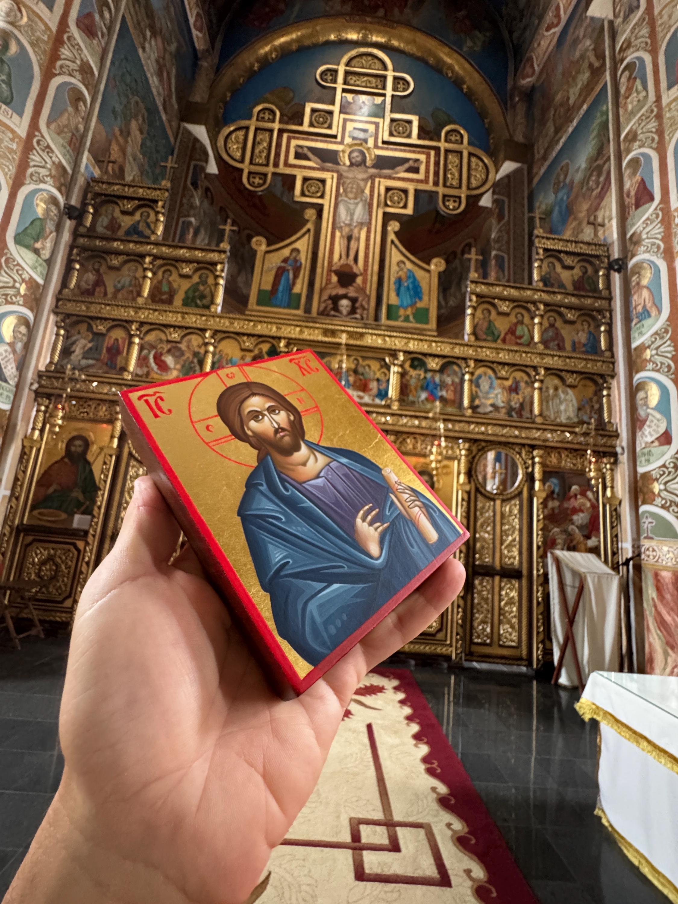 Byzantine Icon of Christ Pantocrator - Orthodox Spiritual Art - Etsy