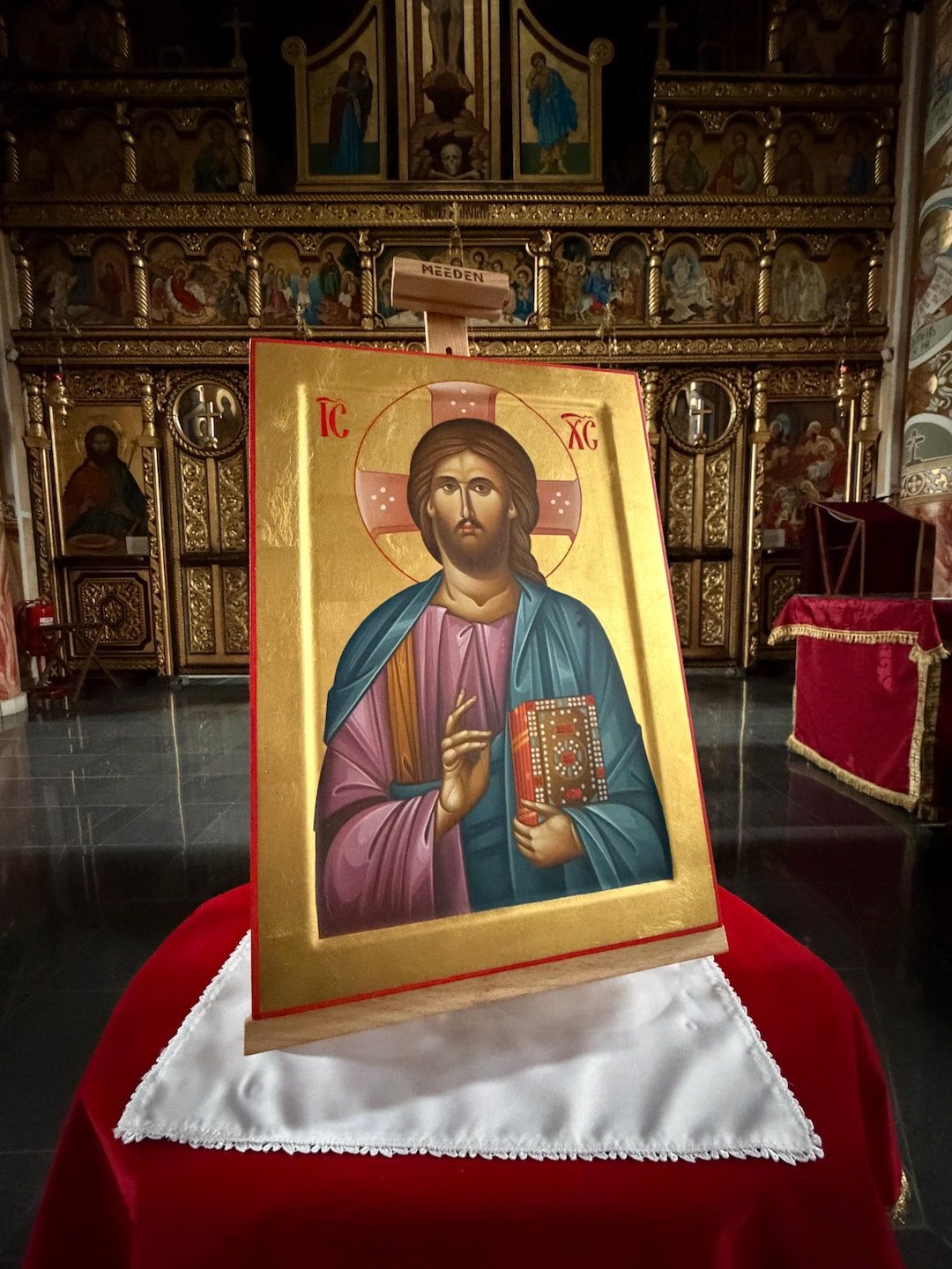 Ready to Ship Orthodox Icon of Christ Pantocrator – Hand Painted ...