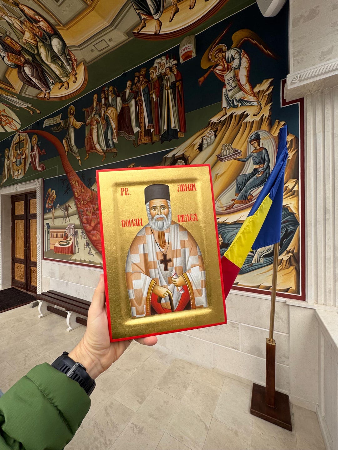 Archimandrite Roman Braga Handpainted Icon - Etsy