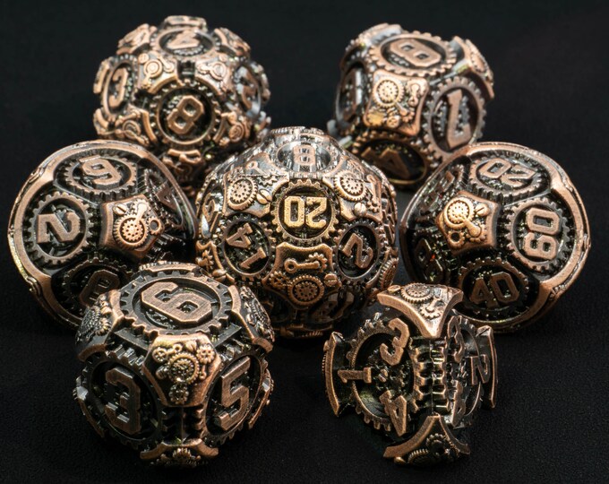 Real Map Dice 7pc Dice Set Handmade From a Genuine 1938 Map of ...