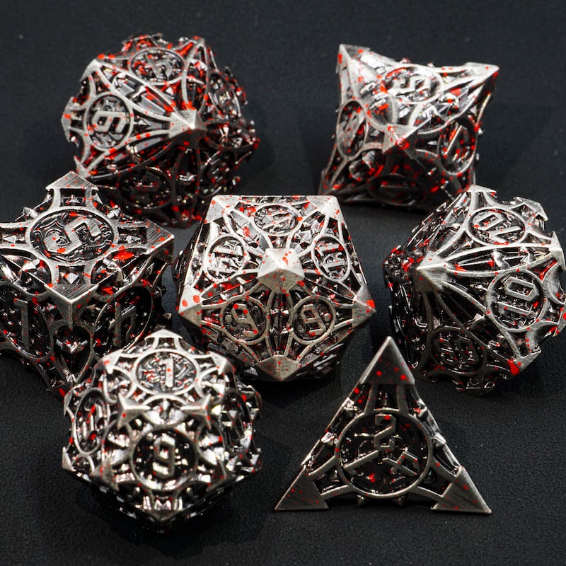 Metal Dice Bloody - Etsy