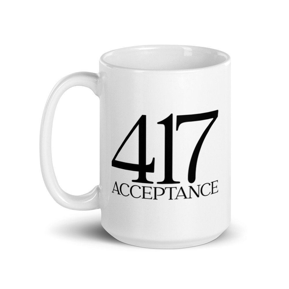 417 Acceptance AA / Alcoholics Anonymous / Sobriety / NA / - Etsy