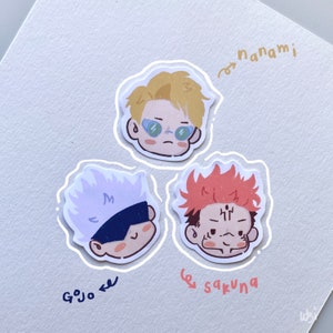 JJK STICKERS choose Your Own Fighters Now Avaliable - Etsy