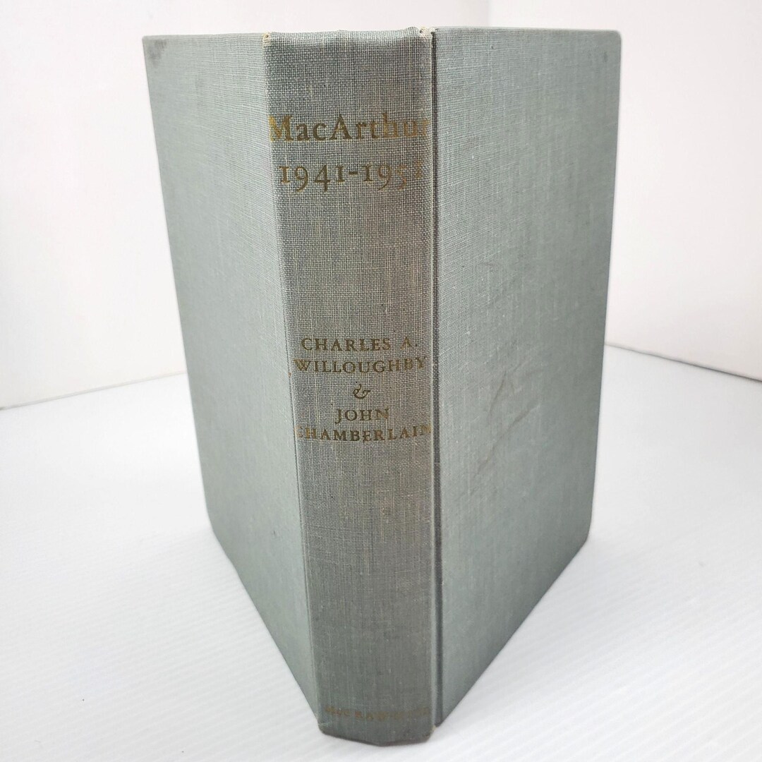 Macarthur 1941-1951 Hardcover Book by Charles A. Willoughby & John ...