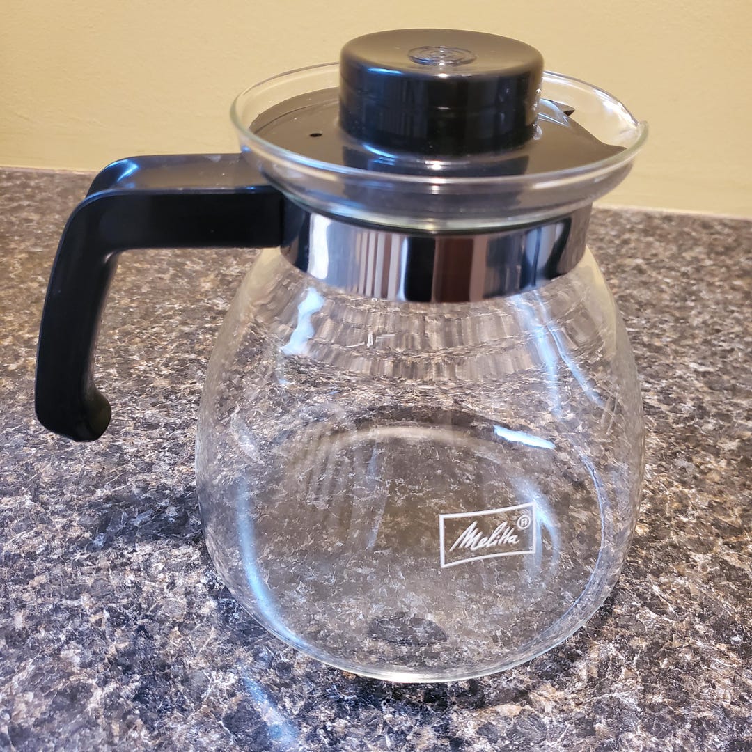 Vintage Melitta Glass Coffee Carafe | SCHOTT Germany 4204 Replacement ...