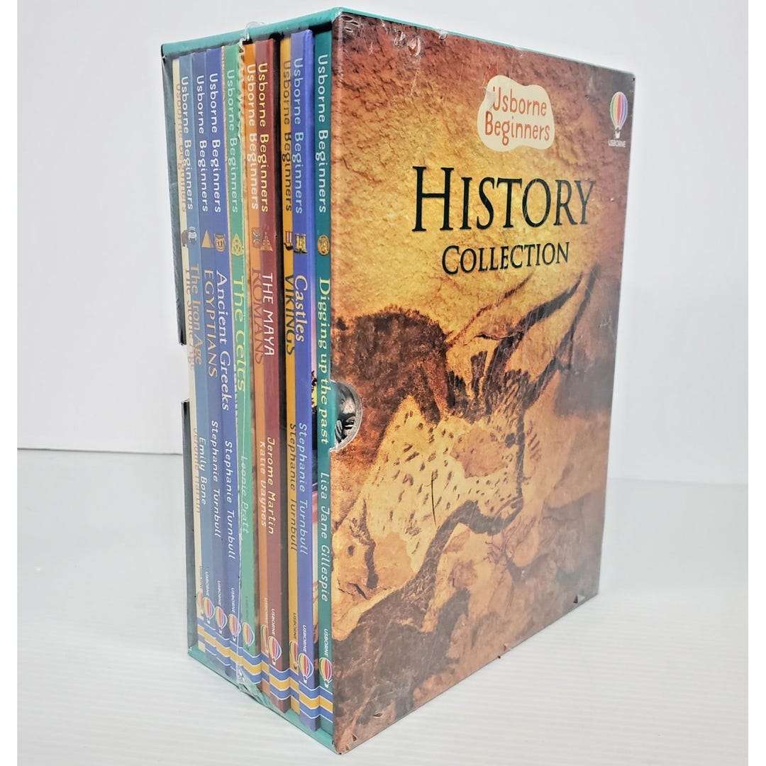 NEW SEALED Usborne Beginners History Box Set, Nonfiction, 10 Hardcover ...
