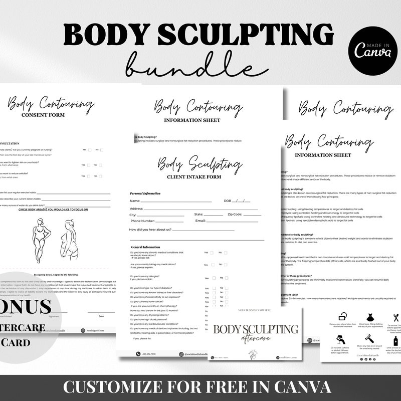 Body Contouring Decor - Etsy