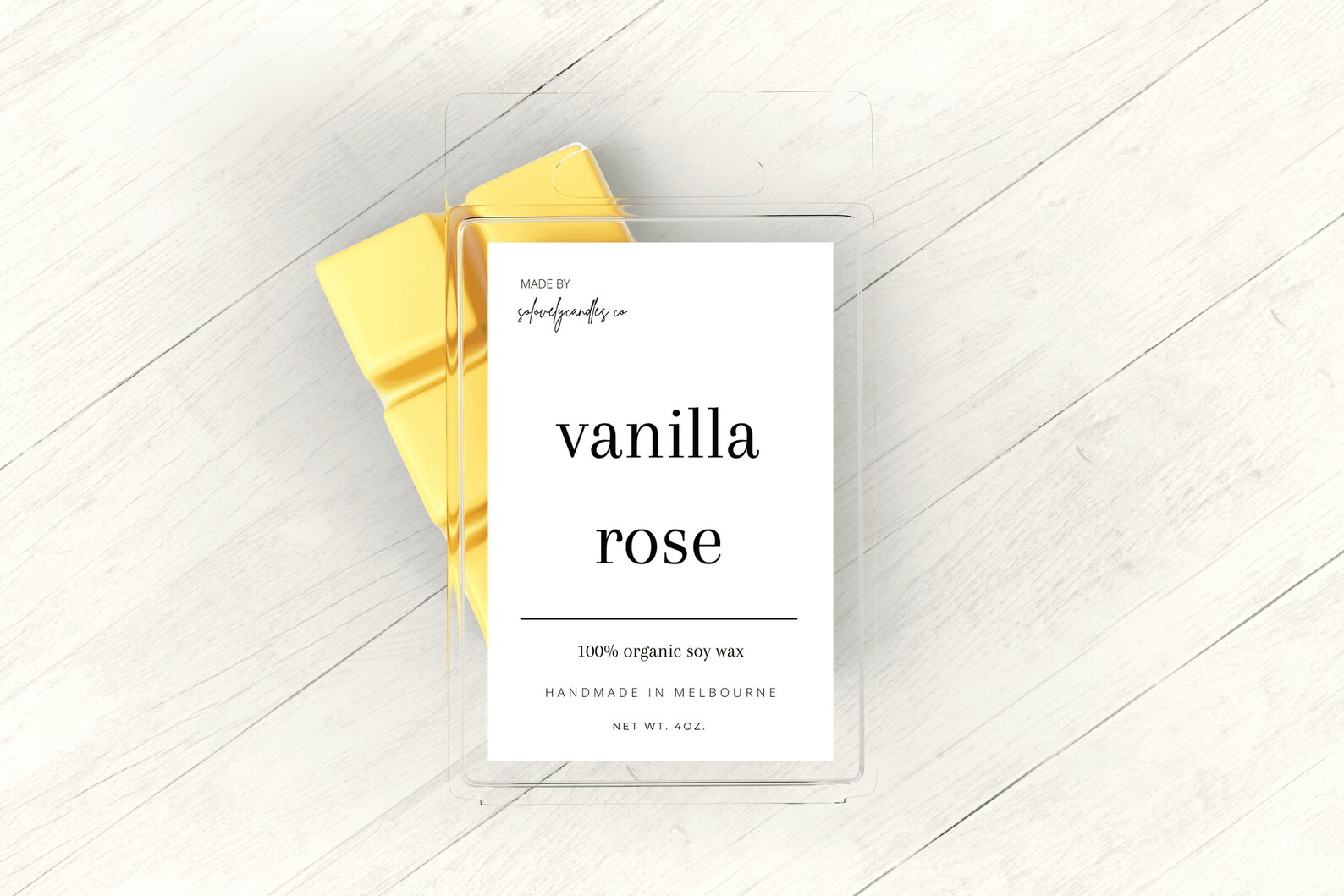 Editable Wax Melt Label Template, Modern Label, Custom DIY Wax Melt ...