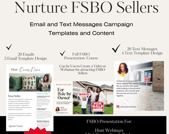 FSBO Guide: Canva Real Estate Template - Etsy